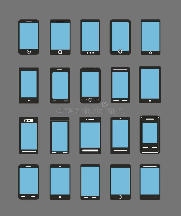 Different Web And Mobile Form Templates Stock Vector - Illustration of ...