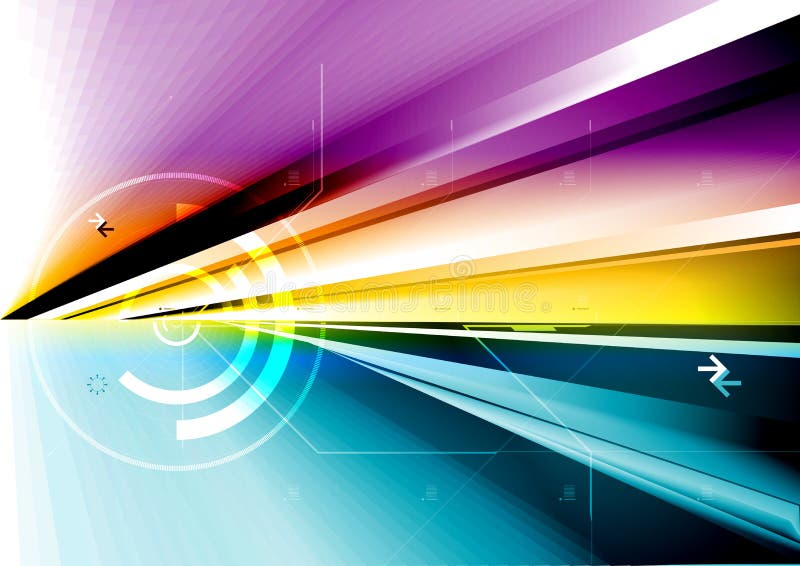 Abstract Digital Art stock vector. Illustration of brochure - 14502277