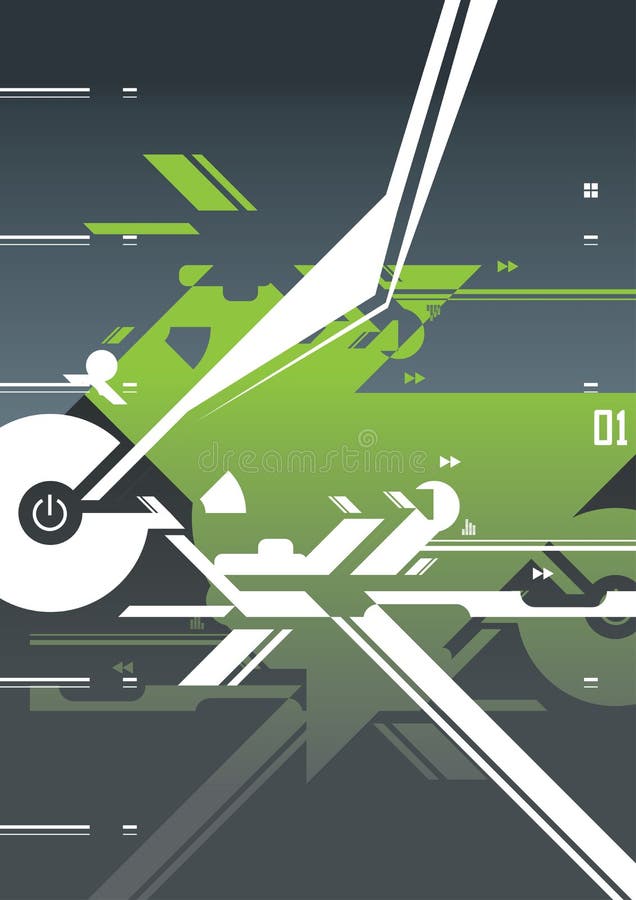 Abstract Digital Art stock vector. Illustration of illustration - 6717063