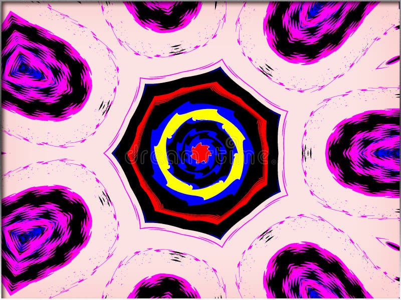 Abstract, Digital Art, Bradford, UK Stock Illustration - Illustration ...