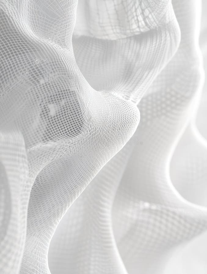 Abstract Digital Art with Cellular Structure and Texture Stock ...