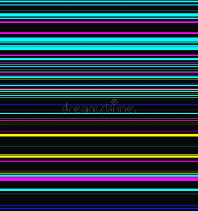 Abstract and Contemporary Digital Art Stripe Design Stock Illustration ...