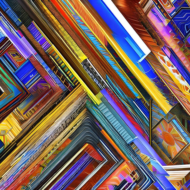 1426 Abstract Digital Art: a Creative and Eclectic Background Featuring ...