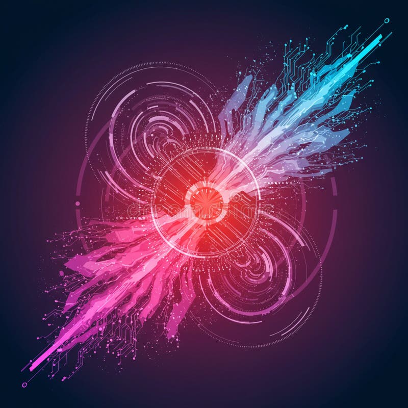 Circles Radiating Lines Patterns Stock Illustrations – 312 Circles ...