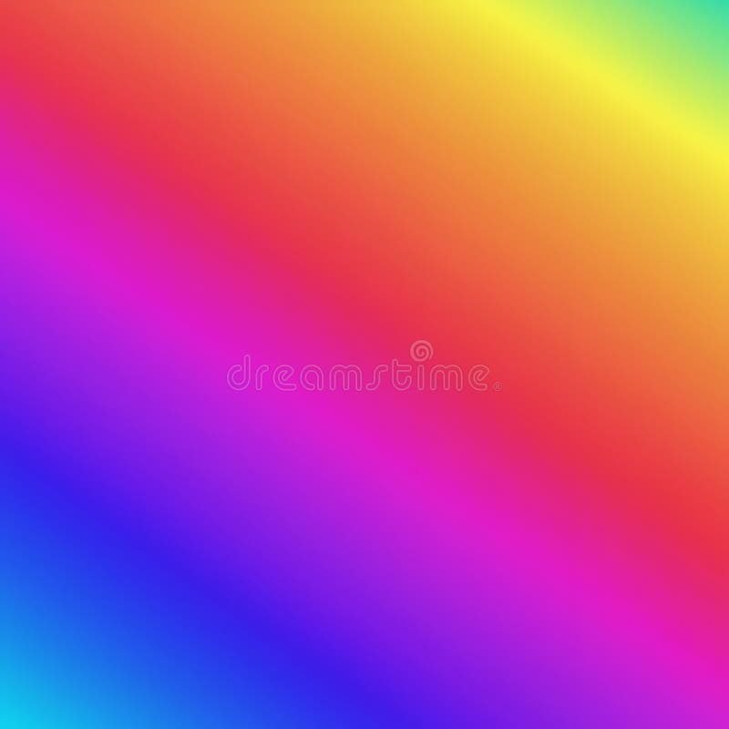 Vibrant Rainbow Gradient, Smooth Color Transition, Abstract Background ...