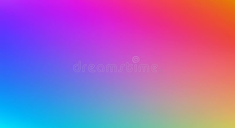 Vibrant Rainbow Gradient, Smooth Color Transition, Abstract Background ...