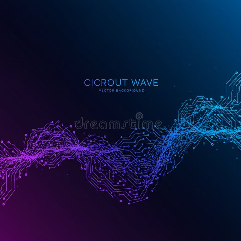 Abstract Digital Art Featuring a Wave-like Pattern of Interconnected ...