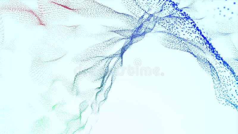 Abstract Particle Flow stock footage. Video of abstract - 341920234