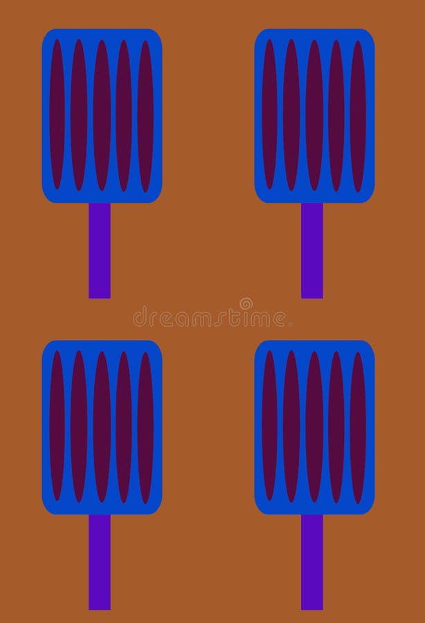 Abstract and Contemporary Digital Art Lollipop Design Stock ...