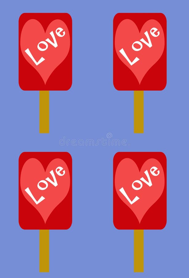 Abstract and Contemporary Digital Art Lollipop Design Stock ...