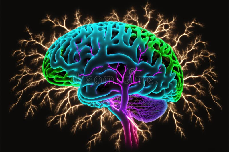 Light Abstract Circles Brain A New Sensor Uses MRI To Detect Light