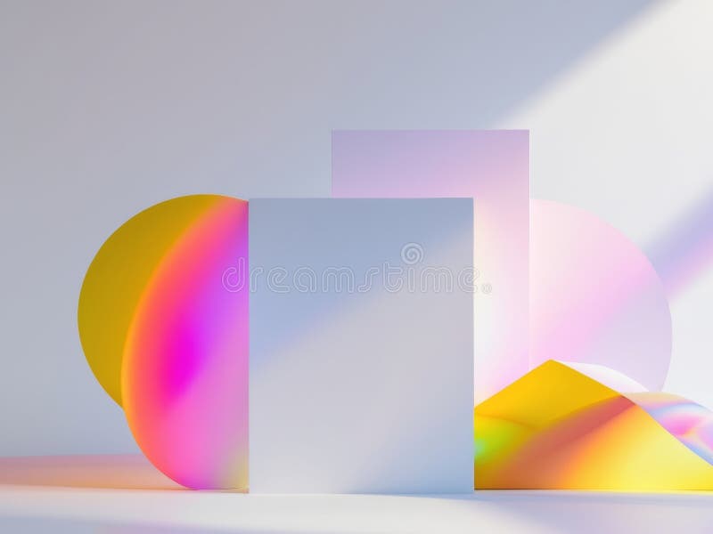 Abstract Digital Art Piece that Appears To Be Close Up. Stock Photo ...