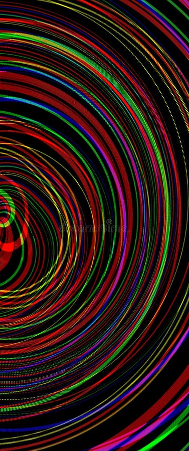 Abstract and Contemporary Digital Art Retro Chaos Design Stock ...