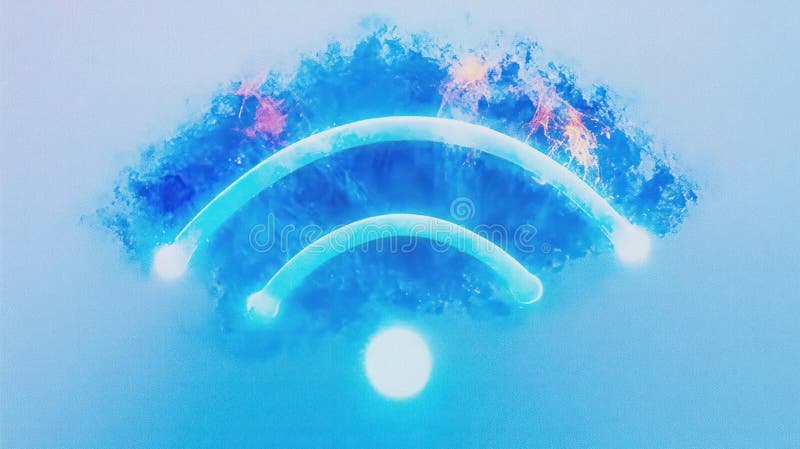 An Abstract Digital Art Symbol Representing the Abundant and Intense ...