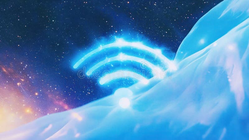 An Abstract Digital Art Symbol Representing the Abundant and Intense ...