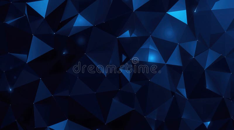 An Abstract Digital Artwork, a Complex Network of Interconnected Dark ...