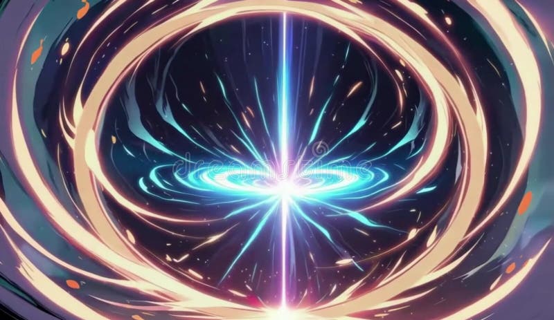 Celestial Vortex: a Symphony of Light and Energy Stock Video - Video of ...