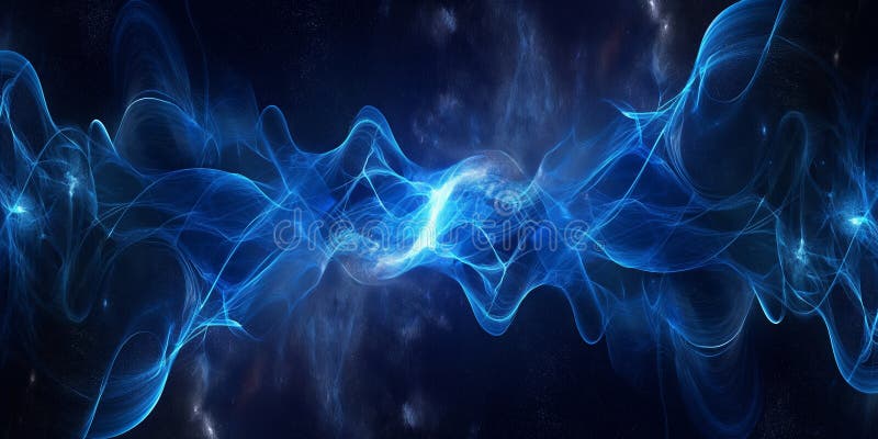 Cosmic Blue Energy: Abstract Intergalactic Waves of Light and Motion in ...