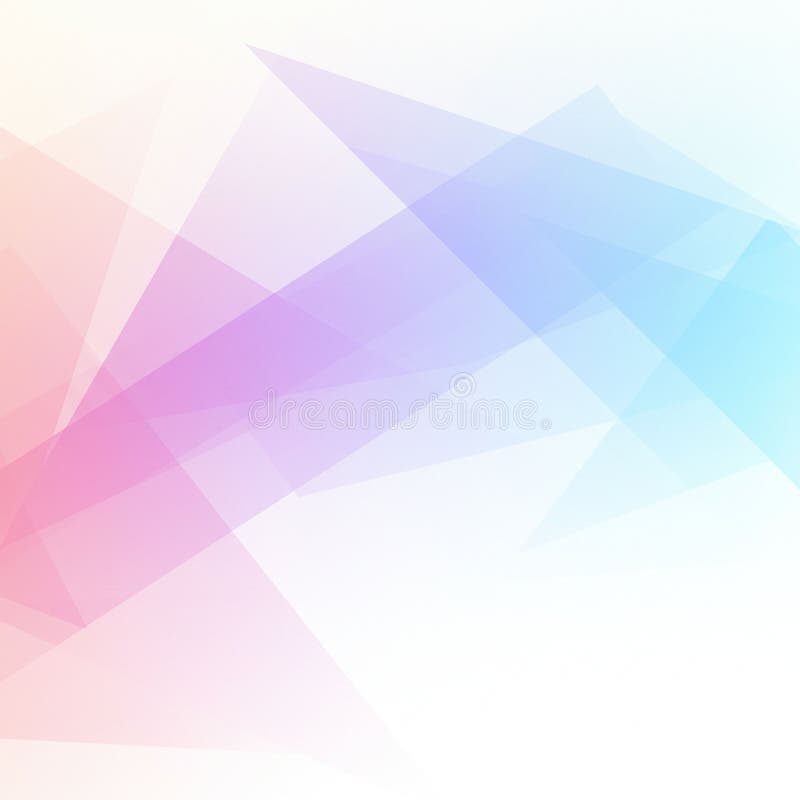 Abstract Digital Artwork Featuring Overlapping Translucent Triangles in ...