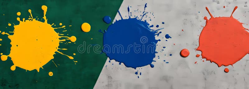 An Abstract Digital Artwork Rendered by Hand, Depicting a Panoramic ...