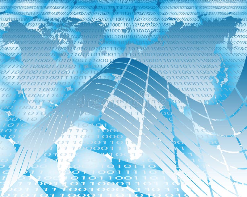 Abstract Digital Background Stock Vector - Illustration of code, coding ...