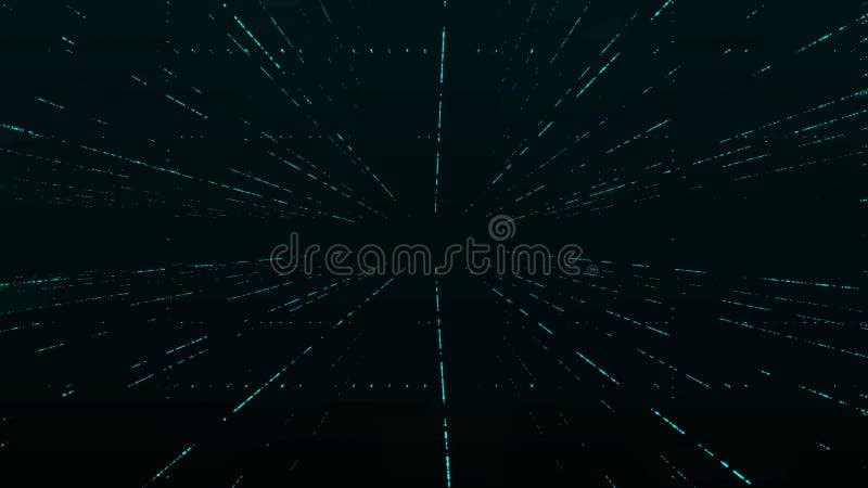 Abstract Digital Background. Big Data Visualization. Data Flow ...