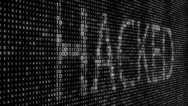 Abstract Digital Background. Binary Code. Hacked. Green Color. 3D ... Abstract Digital Background. Binary Code. Hacked. Green Color. 3D ...