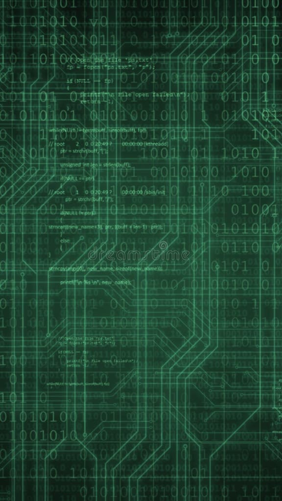 Abstract Digital Background with Binary Code. Hackers, Darknet, Virtual ...