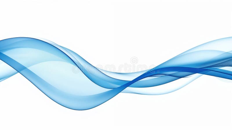 Abstract Digital Background Blue Waves on White Background Stock Image ...