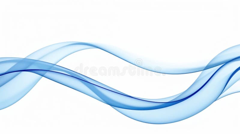 Abstract Digital Background Blue Waves on White Background Stock Image ...