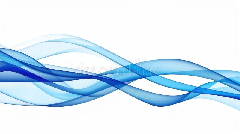 Abstract Digital Background Blue Waves on White Background Stock Photo ...