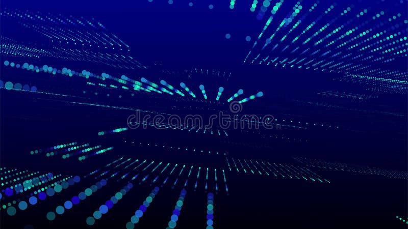 Abstract Digital Background. Data Flow Information. Digital ...