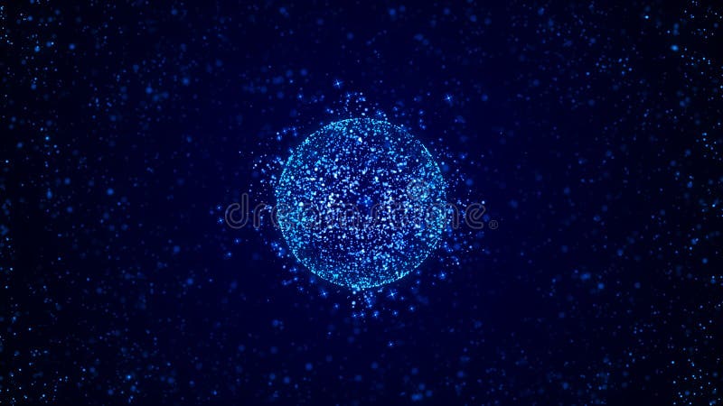 Abstract Digital Background. Data Flow Information. Concept of Digital ...