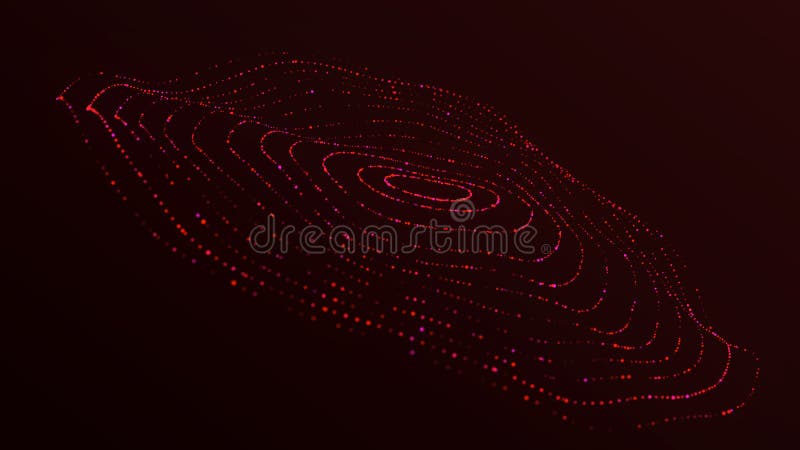 Abstract Digital Background. Data Flow Information. Concept of Digital ...