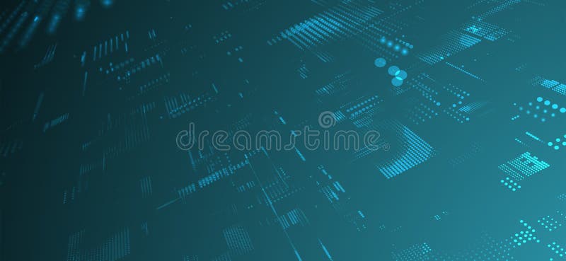 Abstract Digital Background. Data Flow Information. Concept of Digital ...