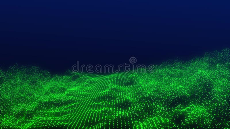 Abstract Digital Background. Data Flow Information. Concept of Digital ...