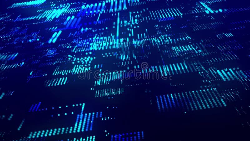 Abstract Digital Background. Data Flow Information. Concept of Digital ...