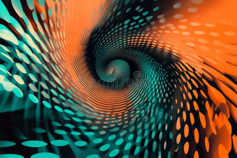 An Abstract Digital Background with Dynamic Hexagonal Patterns in Vivid ...