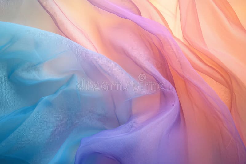 An Abstract Digital Background Featuring Smooth, Flowing Gradients in ...