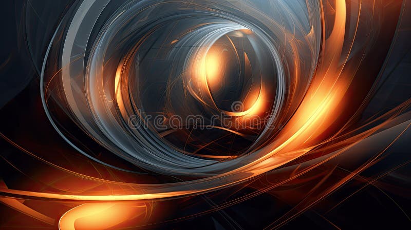 Abstract Digital Background, Light and Sparkles, Modern Technology ...