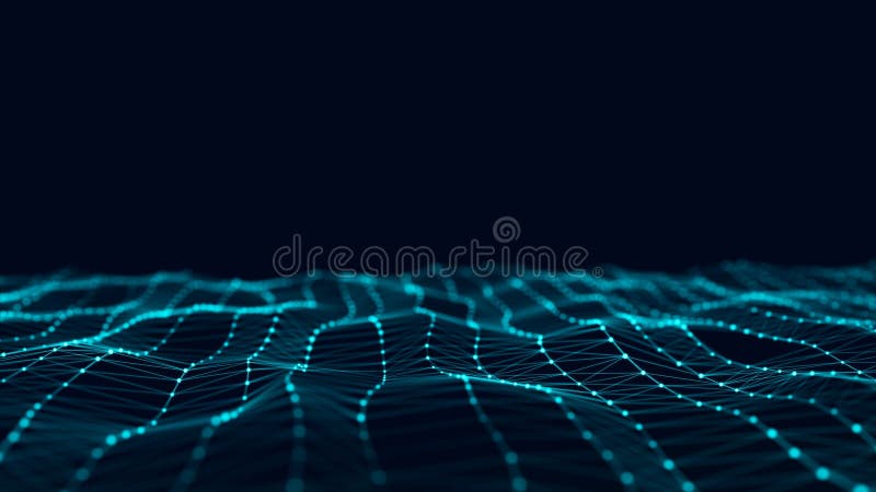 Abstract Digital Background Science Technology Networks Big Data Link ...