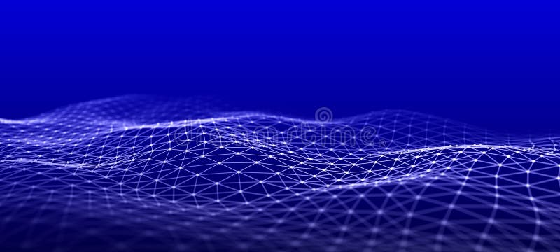 Abstract Digital Background Science Technology Networks Big Data Link ...