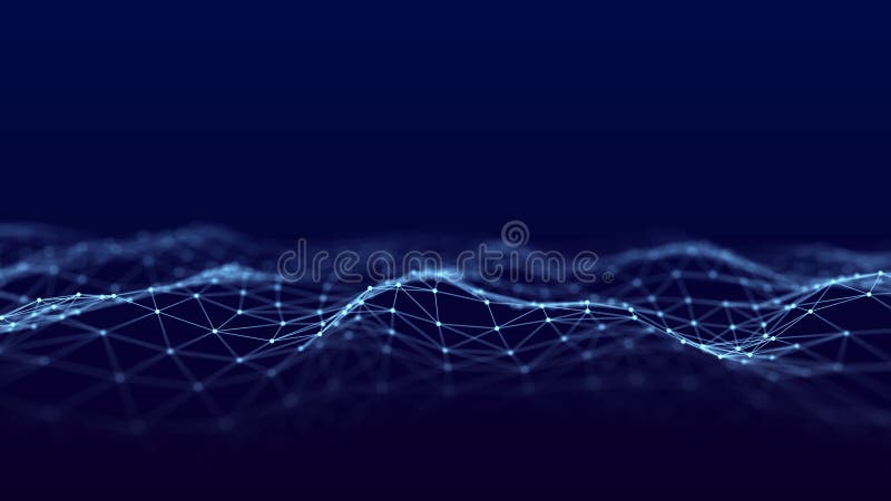 Abstract Digital Background Science Technology Networks Big Data Link ...