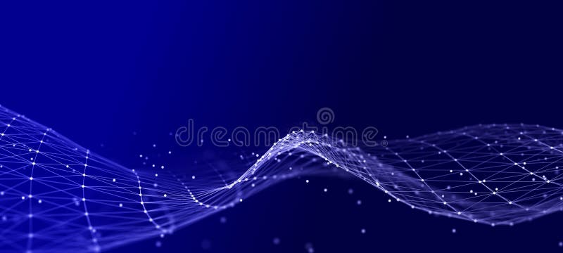 Abstract Digital Background Science Technology Networks Big Data Link ...