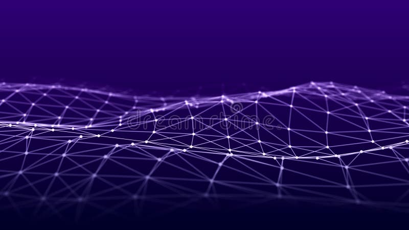 Abstract Digital Background Science Technology Networks Big Data Link ...