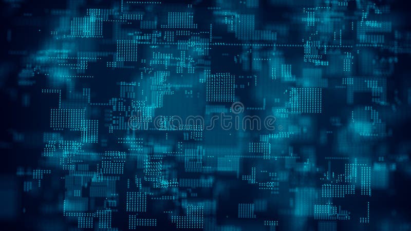 Abstract Digital Wormhole. Sci-fi Tunnel or Portal. Futuristic Space Travel Concept. Digital ...