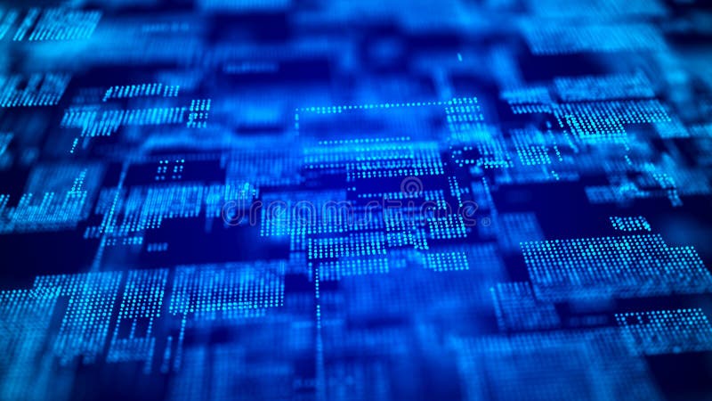 Abstract Digital Background Science Technology Networks Big Data Link ...