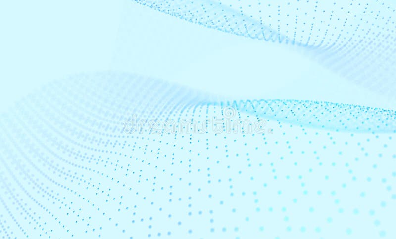 Abstract Digital Background with Soft Focused Shiny Particles Stock ...