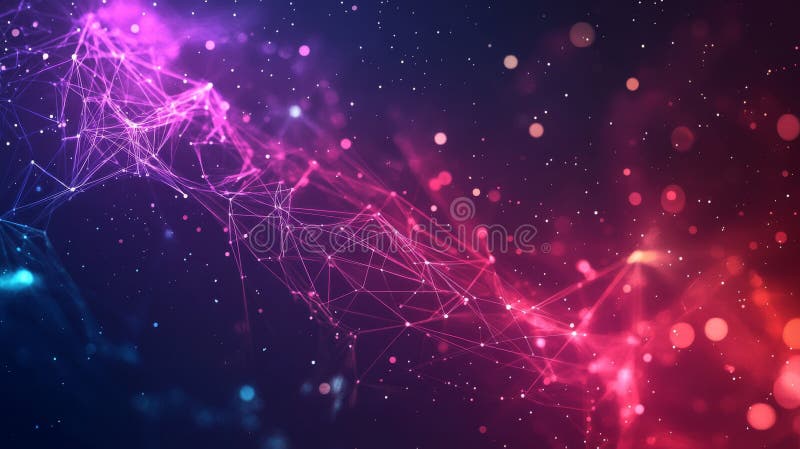 An Abstract Digital Background Suited for Tech and AI Visuals that ...