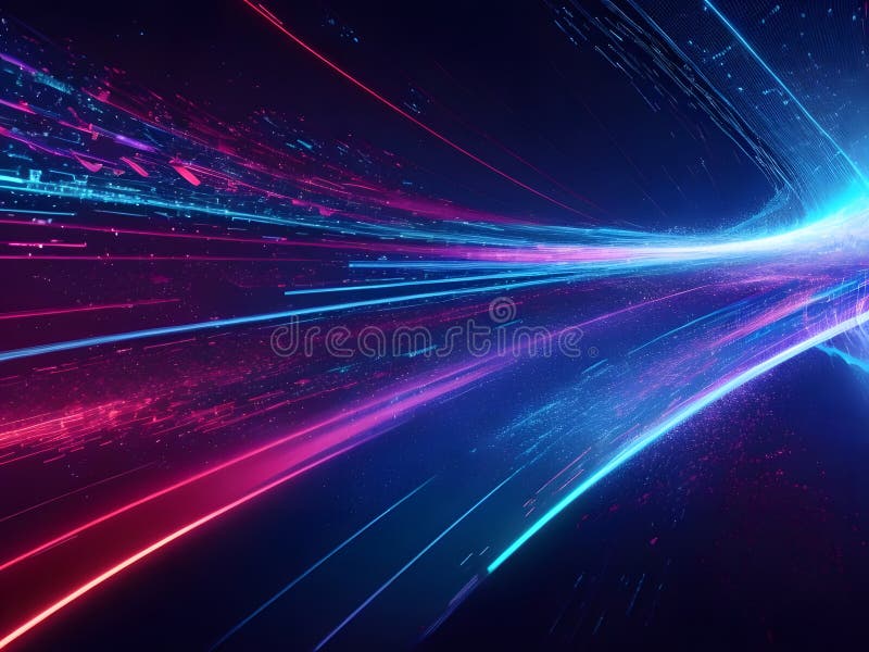 Abstract Digital Background For Tech Envision A World Driven By Binary Code Immersed In Coding